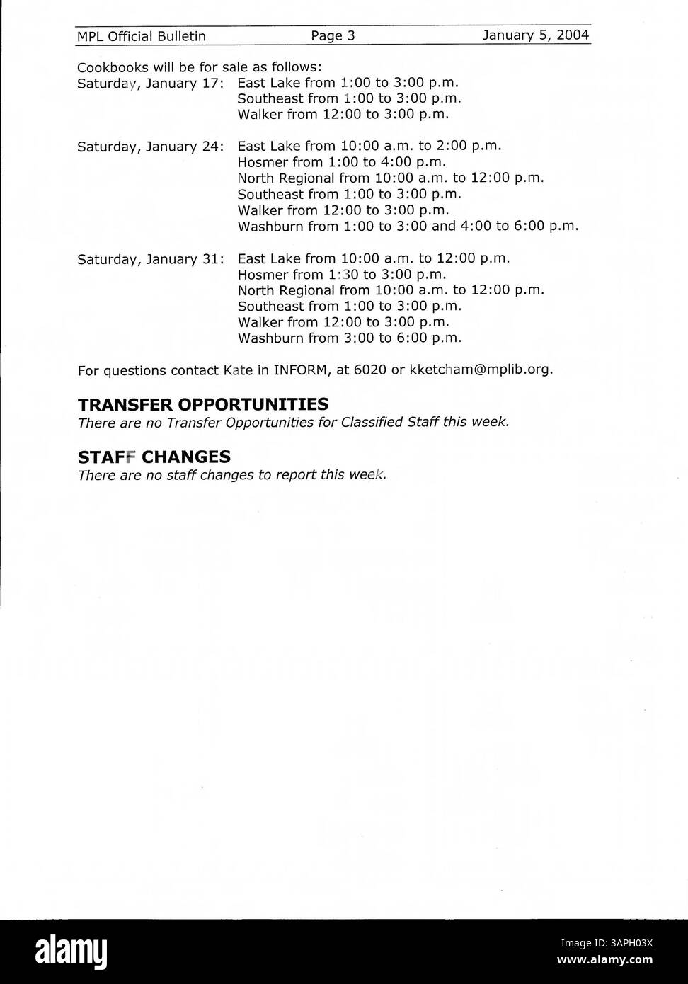 This official bulletin from 2004 provides insights into library ...