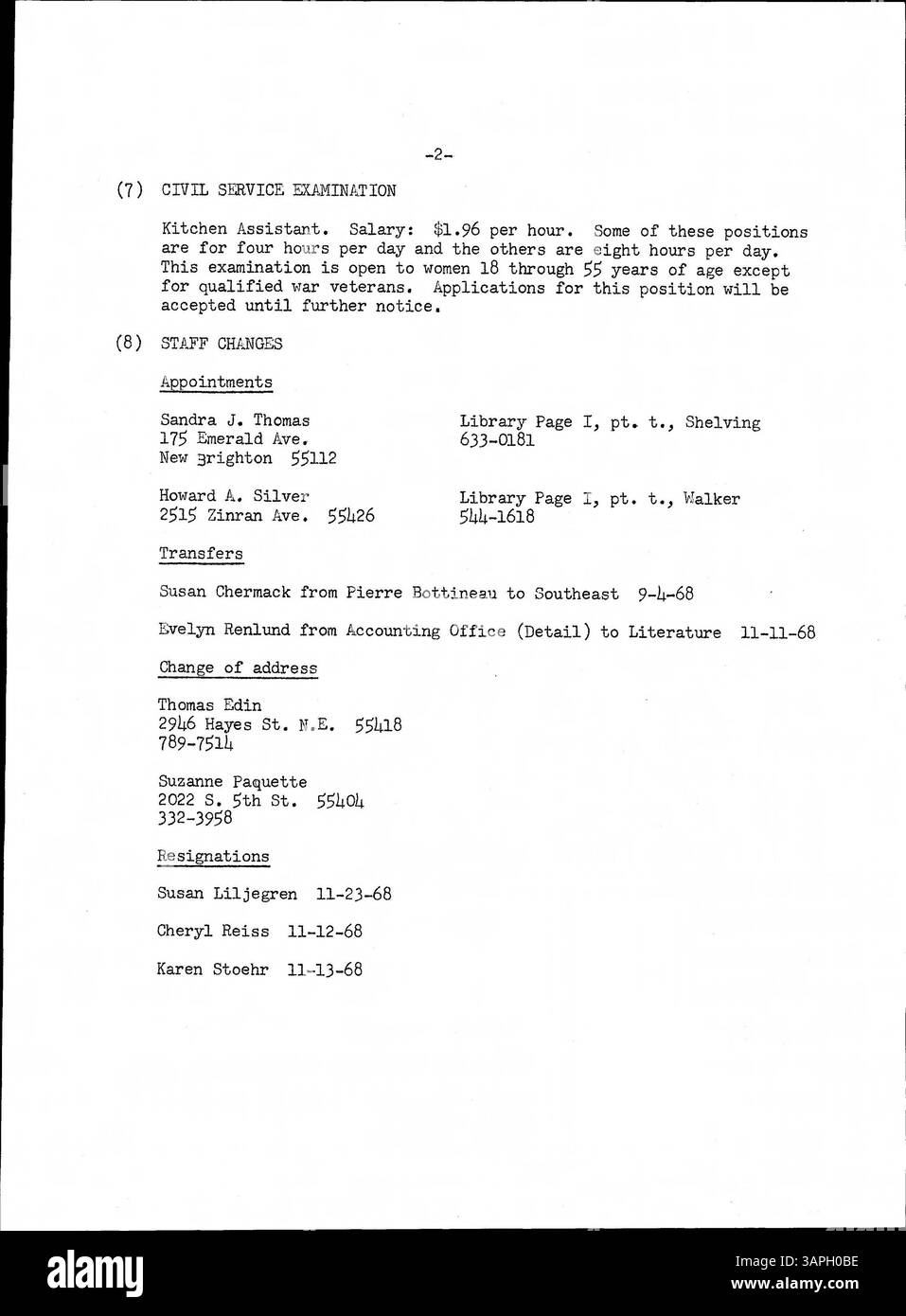 The 1968 edition of the Minneapolis Public Library Official Bulletin ...