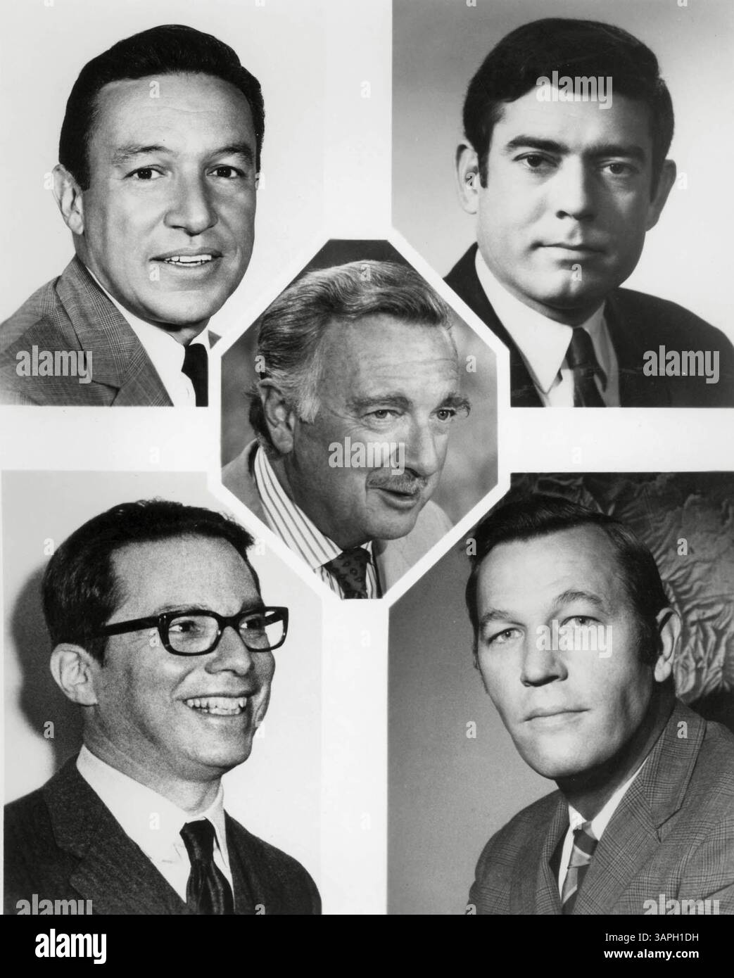 Dan rather and walter cronkite hi-res stock photography and images - Alamy