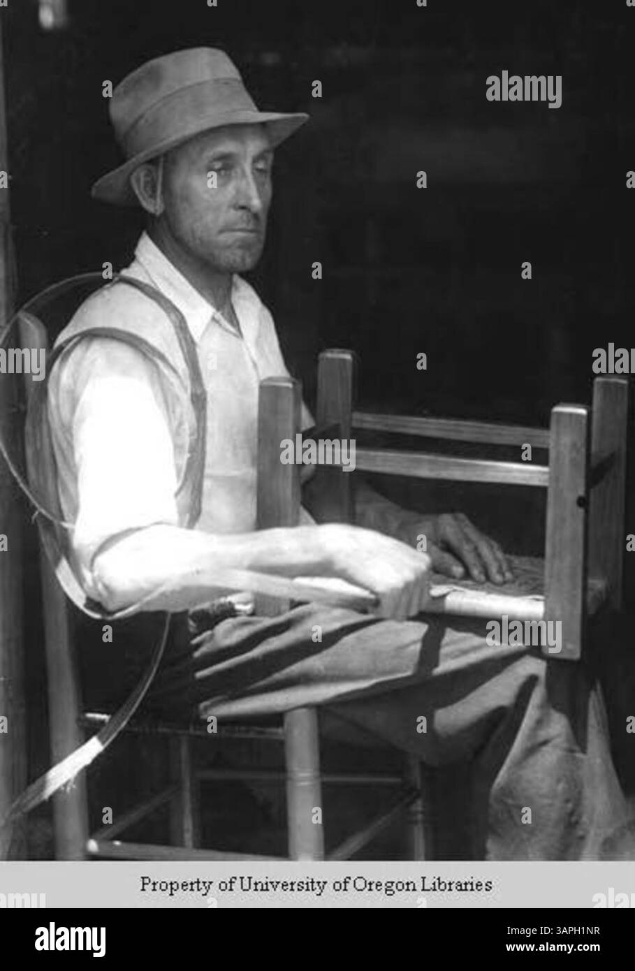 This photograph by Doris Ulmann captures John Willie Durham, a ...