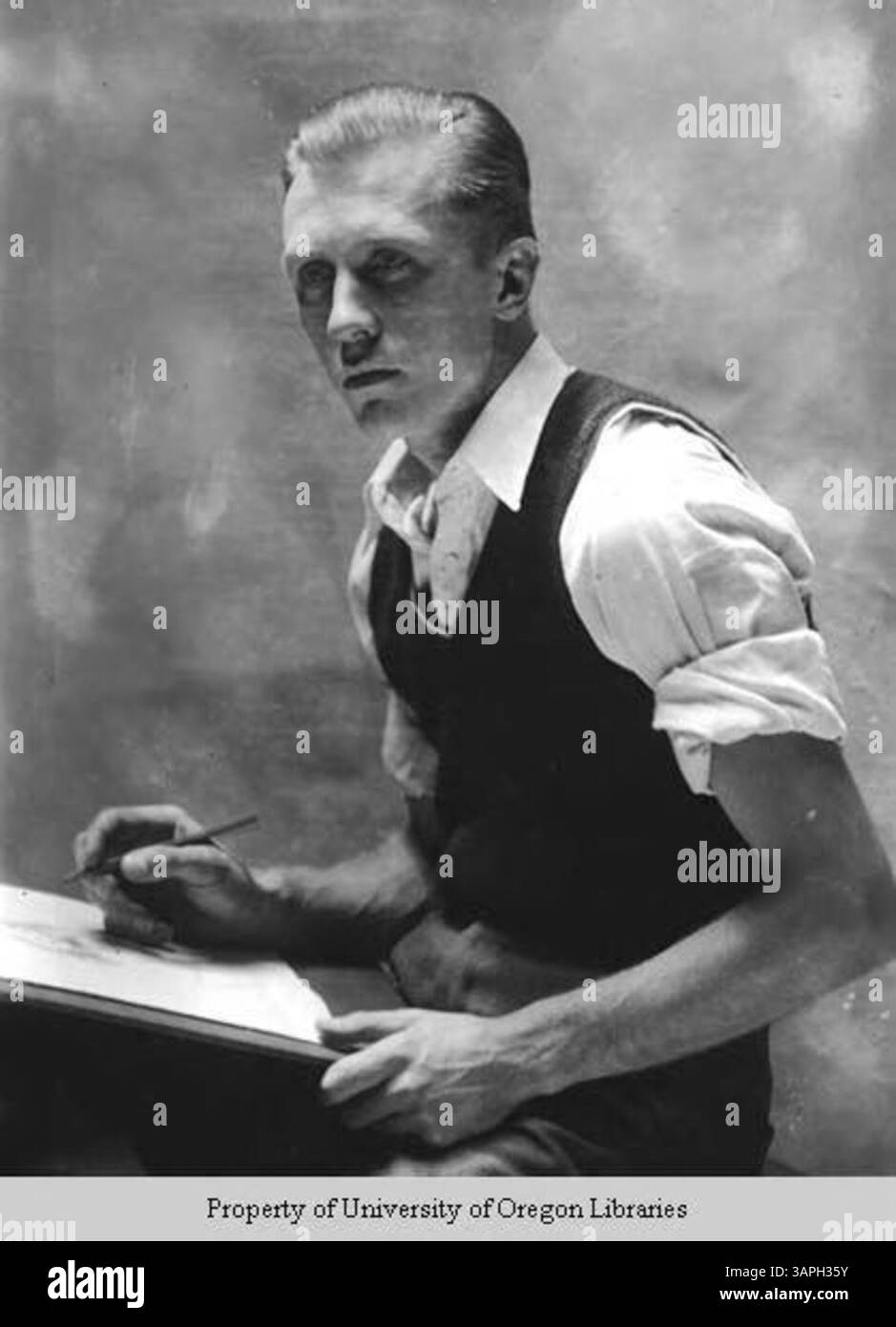 This photograph features Fred Burkhardt, a prominent figure from Berea ...