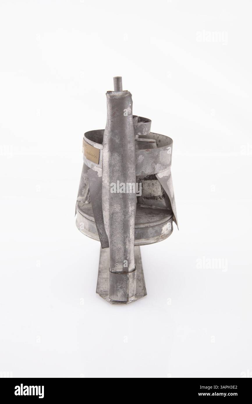 The patent model condenser by Alonzo W. Cram, patented in 1869 ...