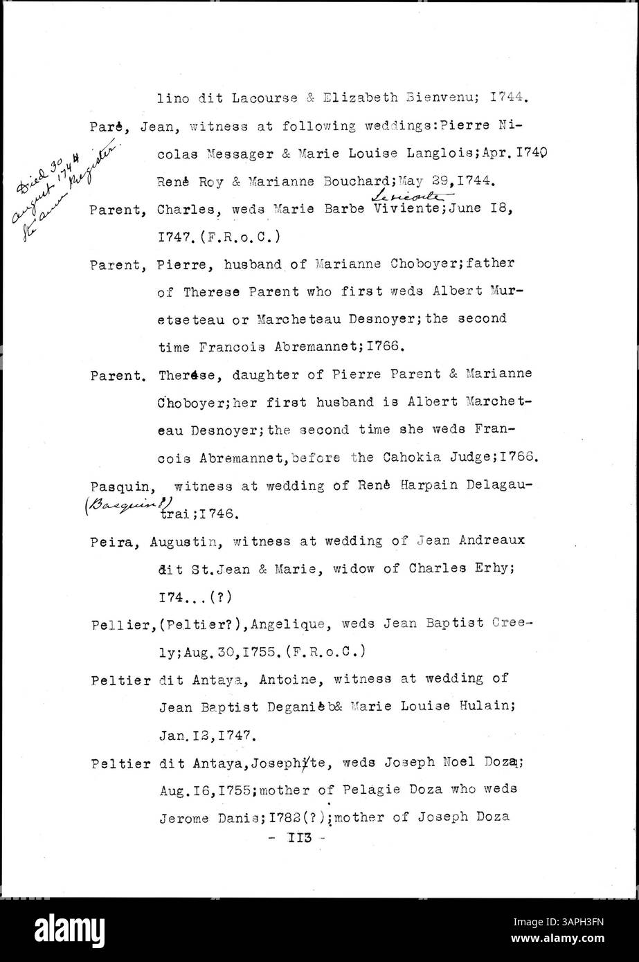 Kaskaskia documents hi-res stock photography and images - Alamy