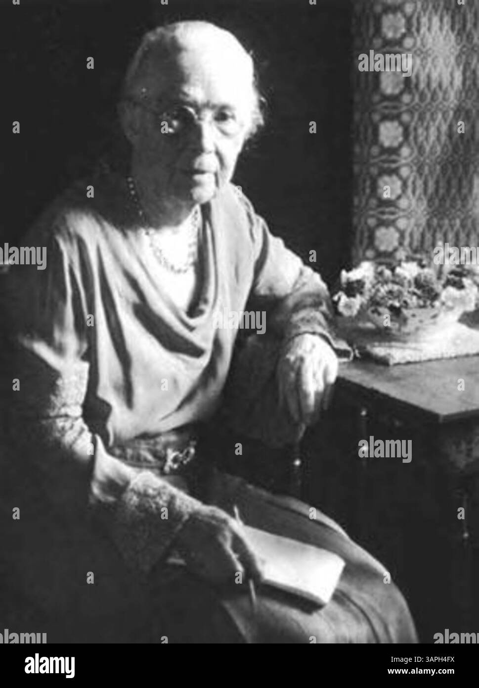 A photograph of Miss Goodrich, taken from Jack's Diary, captured at an ...