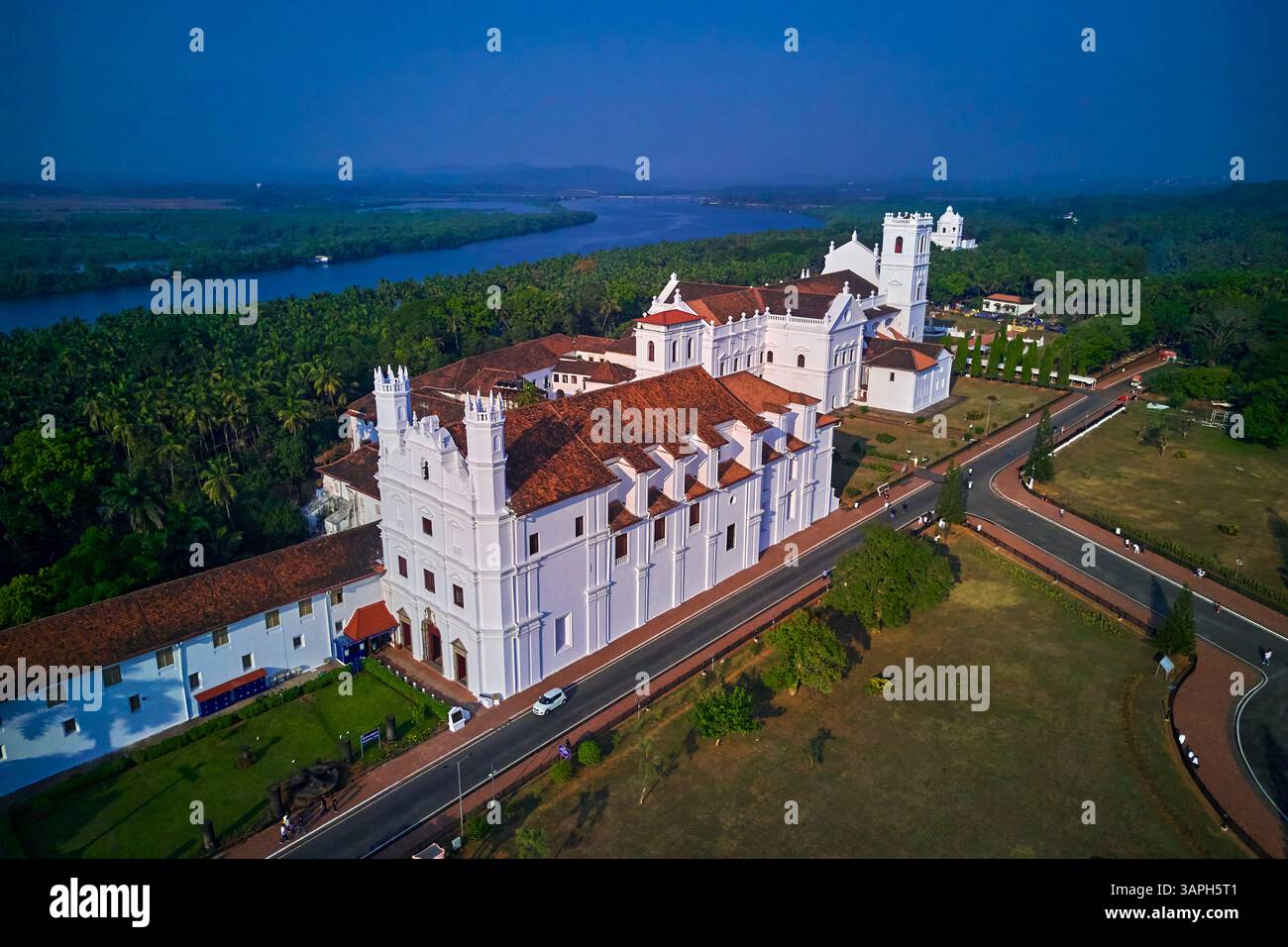India goa state aerial hi-res stock photography and images - Alamy