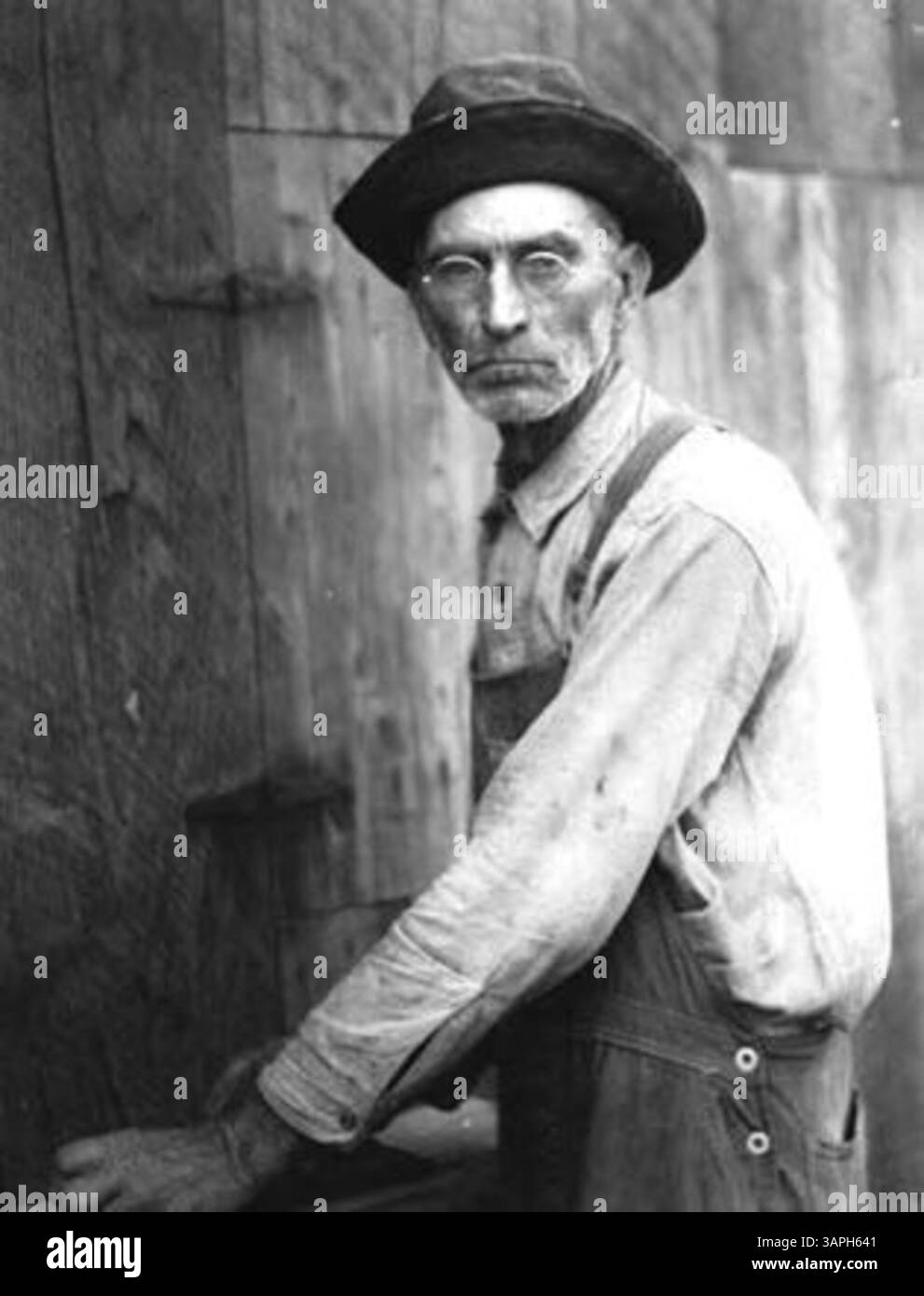 Unknown photograph featuring a man, identified as part of an early 20th ...