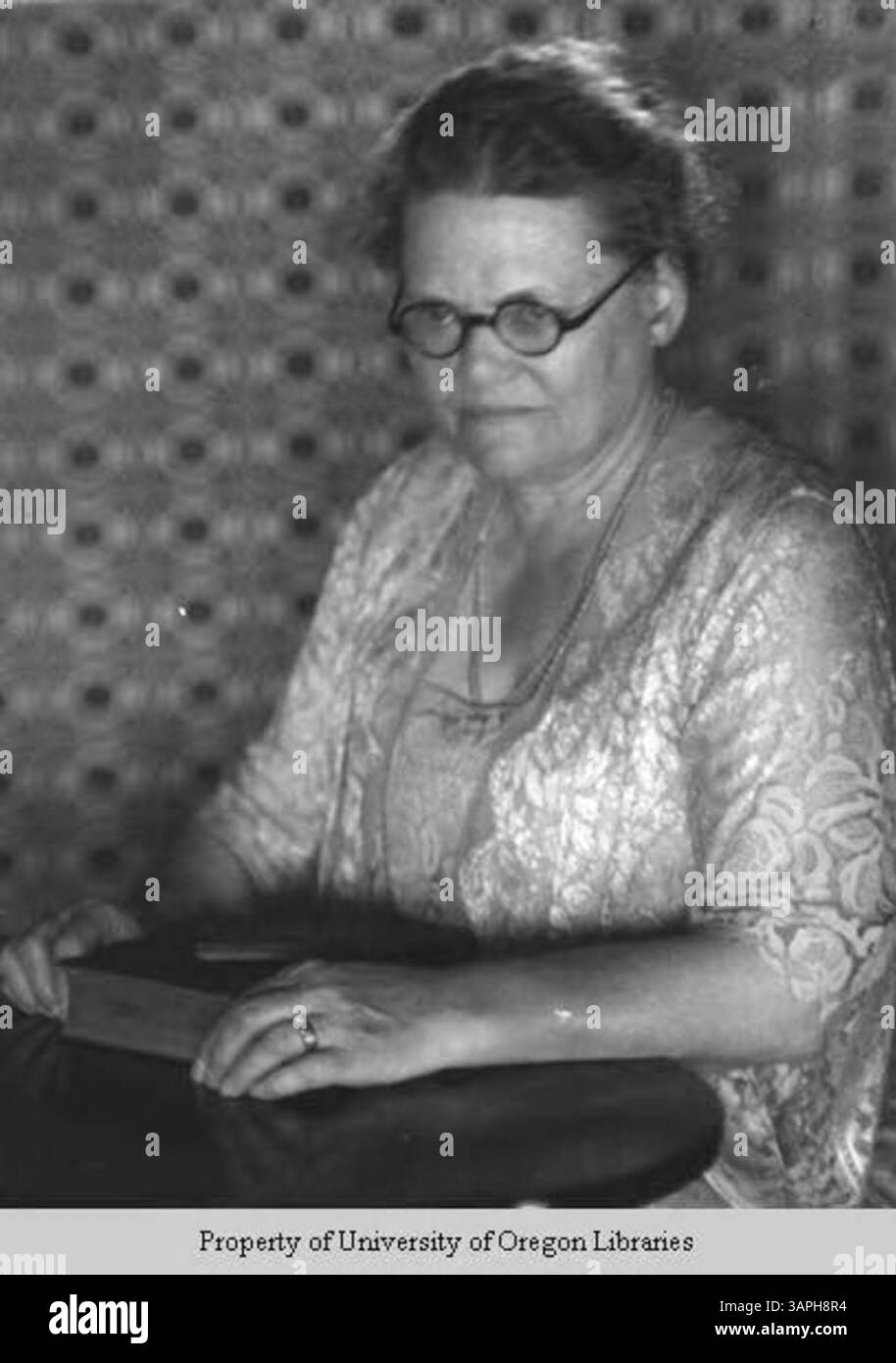 This photograph of Anna Ernberg, from the Doris Ulmann collection ...