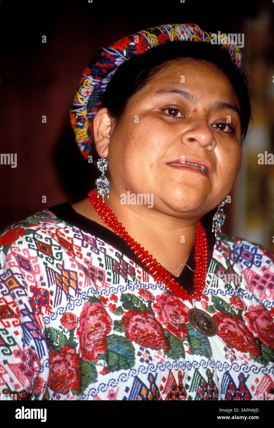 Rigoberta menchu hi-res stock photography and images - Alamy