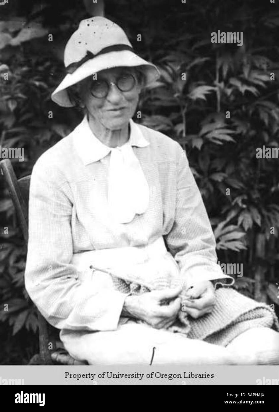 The photograph depicts the grandmother of Virginia Howard, an image ...