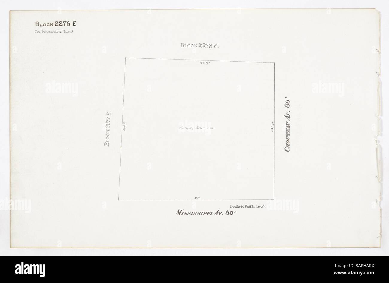 This document from the Block Book of the City of St. Louis (Book 6 ...