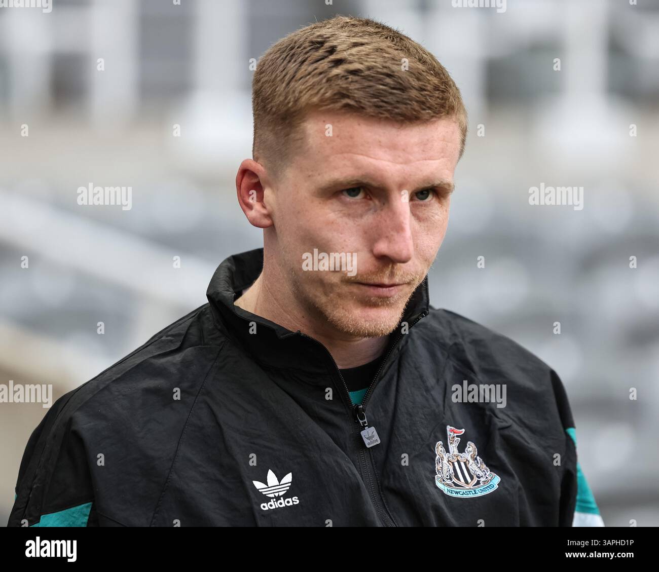 Matt Targett of Newcastle United arrives during the Premier League ...
