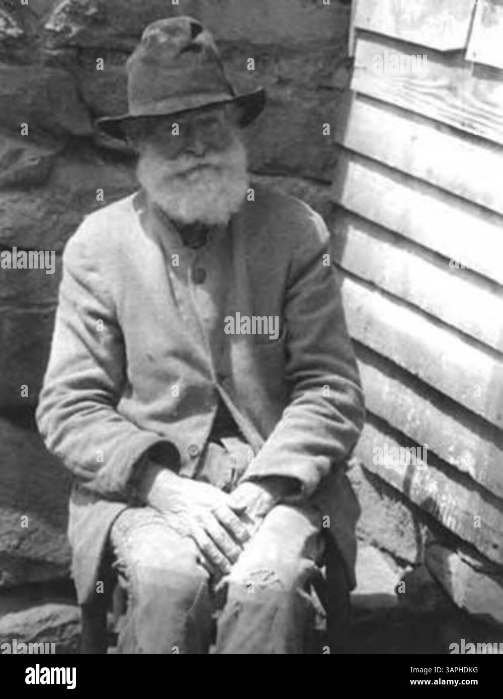 This photograph shows an elderly man named Miller, a farmer, from Berea ...