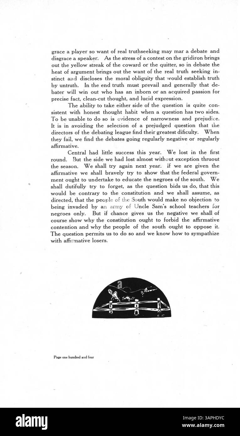 The 1907 Central High Yearbook reflects student involvement in ...