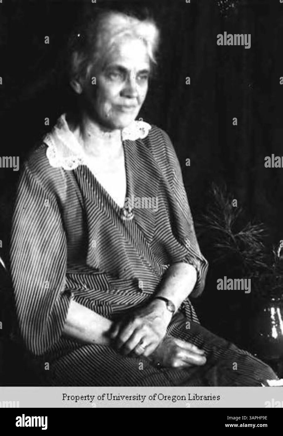 Photograph from the Doris Ulmann collection showing a woman, identified ...