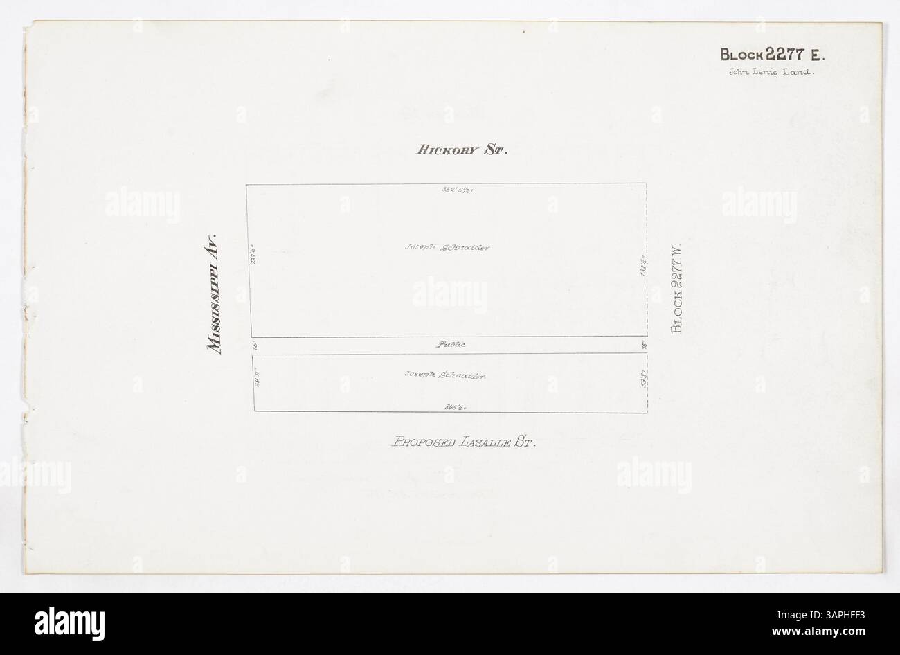 This historical record, part of the City of St. Louis block book (Book ...