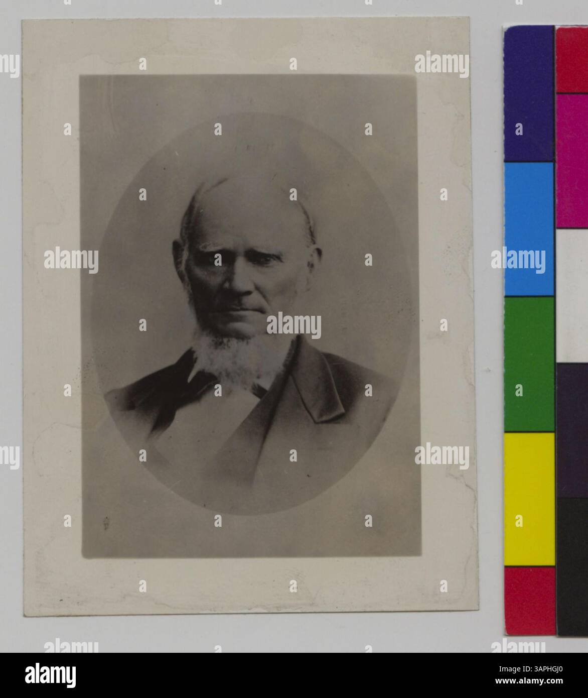 This image features Rev. A.F. Jamison from 1846, a historical portrait ...