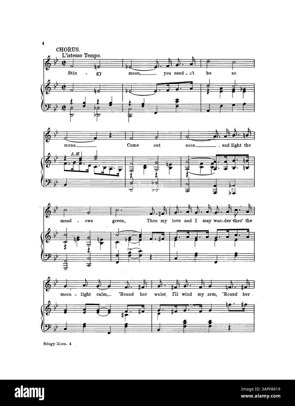 Song lyrics 1920s Cut Out Stock Images & Pictures - Alamy