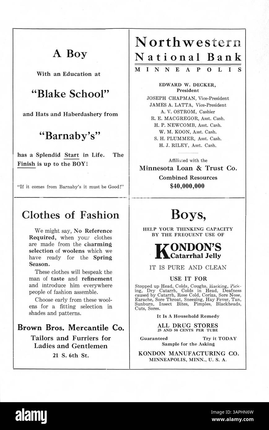 This high school yearbook from the 1913-1914 school year features ...