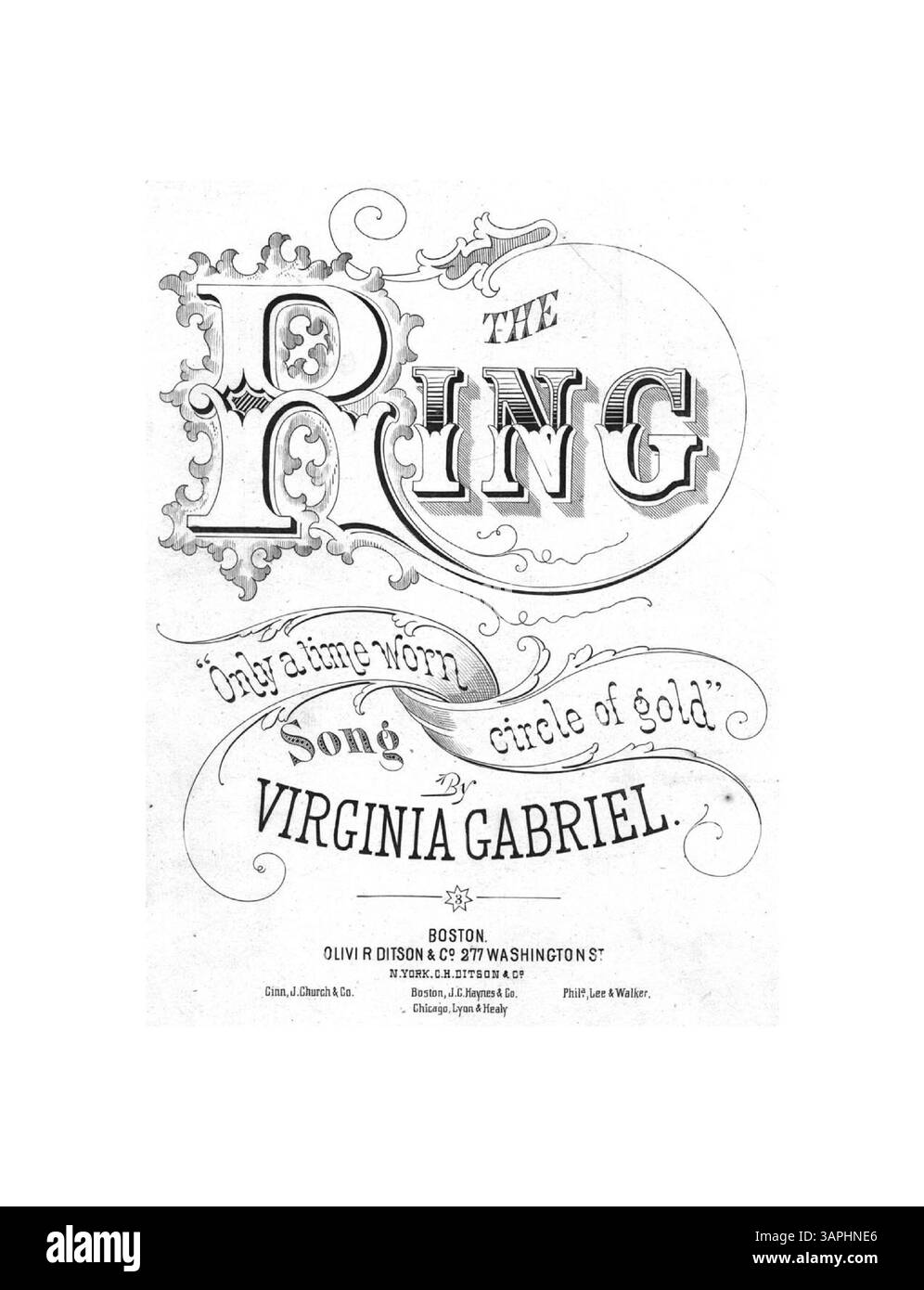 'The Ring' features the poem 'Only a Time Worn Circle of Gold' by M.G.T ...