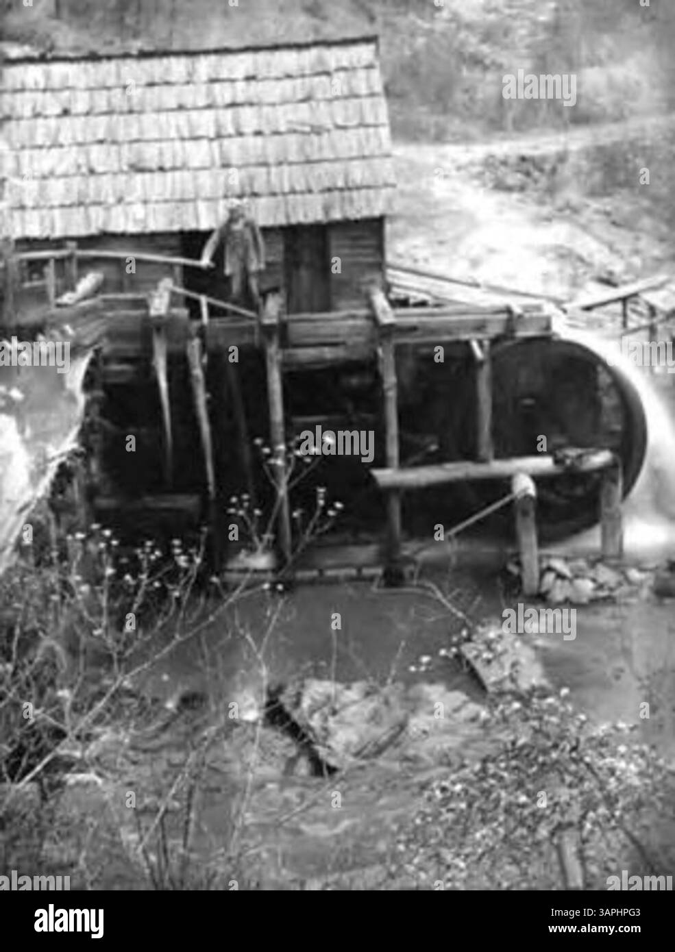 Photograph from the Doris Ulmann collection depicting the mill of John ...