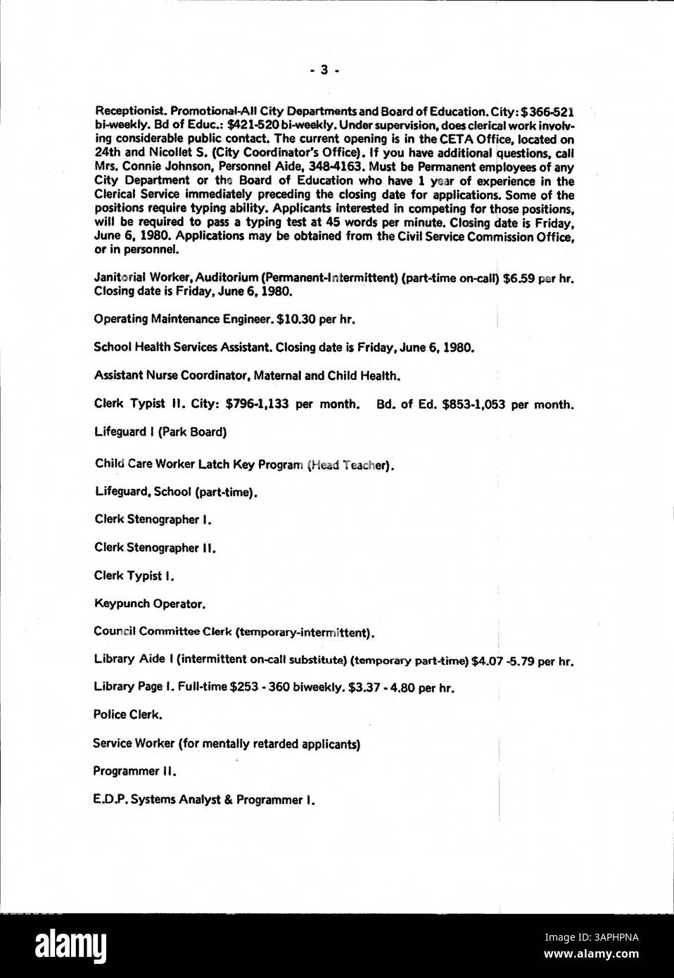 This 1980 Minneapolis Public Library Official Bulletin provides updates ...