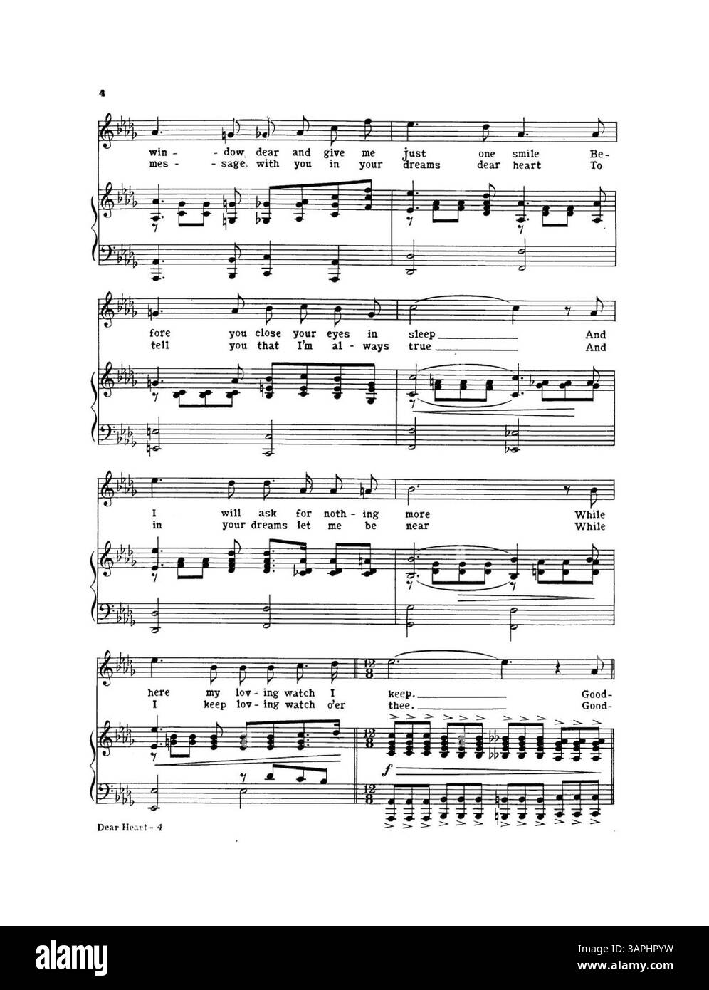 'Good Night, Dear Heart' is a song by Elizabeth M. Bacon. The cover ...