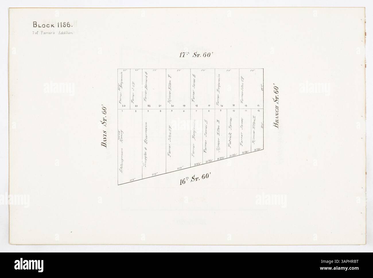 This record from Book 3 of the Block book series includes detailed land ...