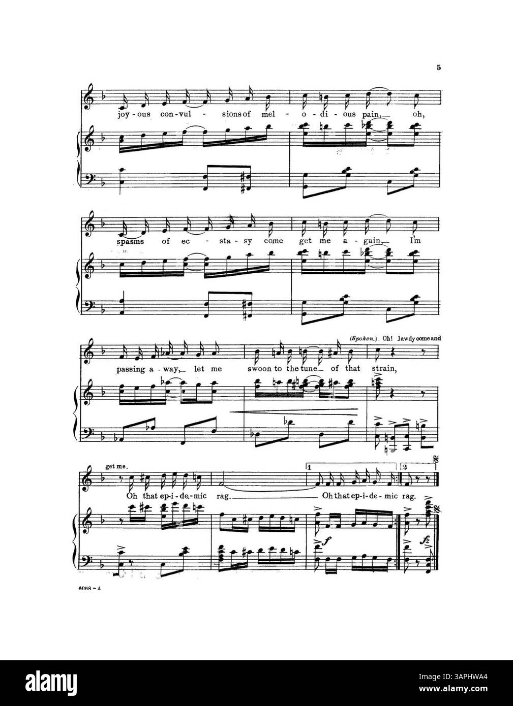 Ragtime song Cut Out Stock Images & Pictures - Alamy