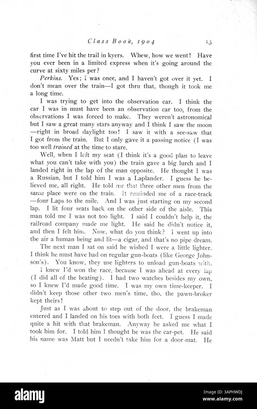 The 1904 South High School yearbook, Class Book 1904, records the ...