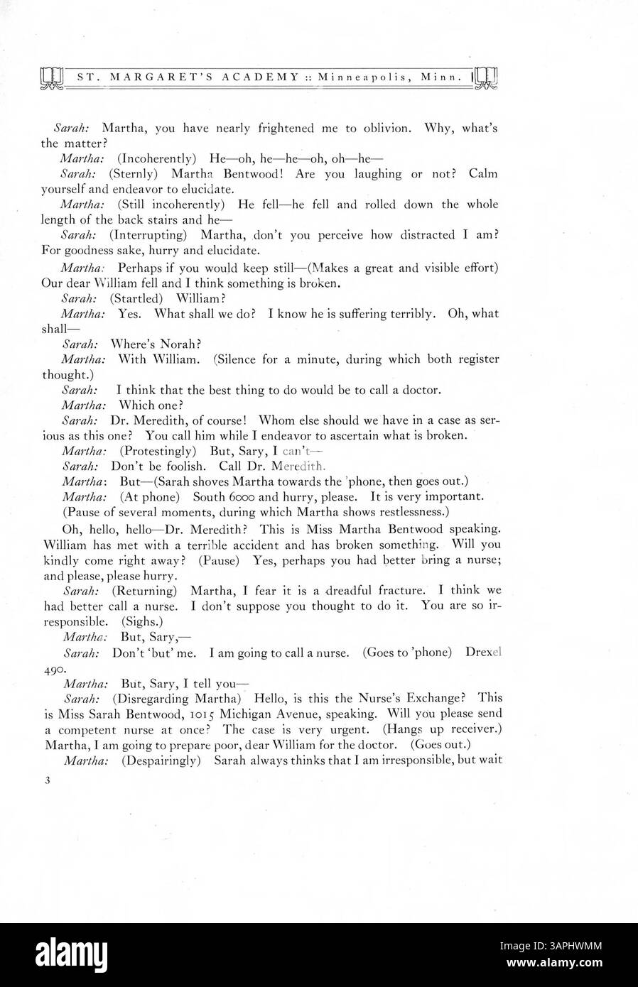 St. Margaret's Academy's 1921 yearbook chronicles the events, students ...