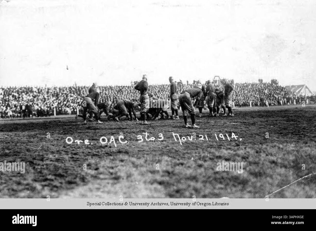 Black and white photograph from the University of Oregon Libraries ...