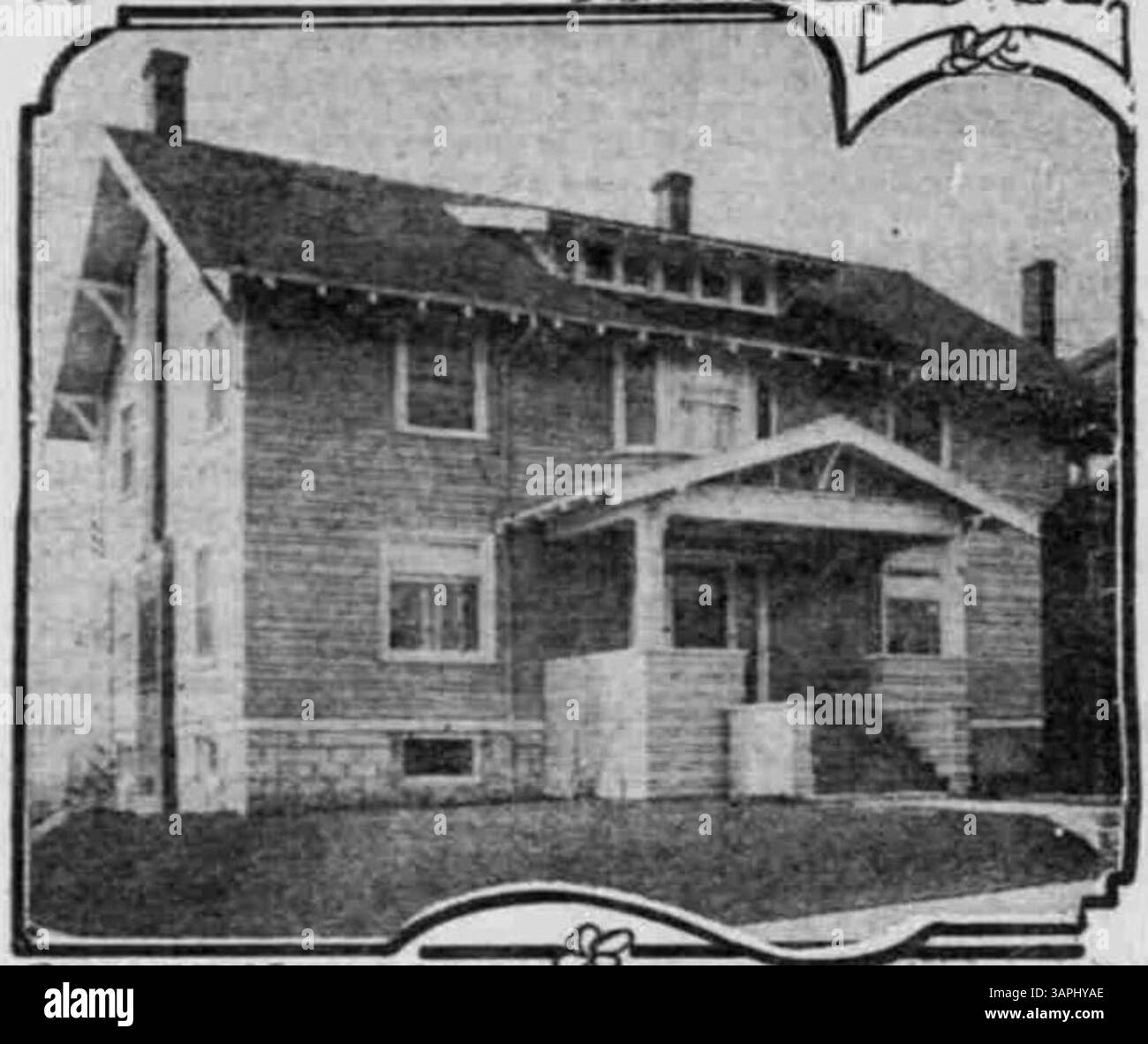 The image showcases the Robert Krohn House in Portland, Oregon, a ...