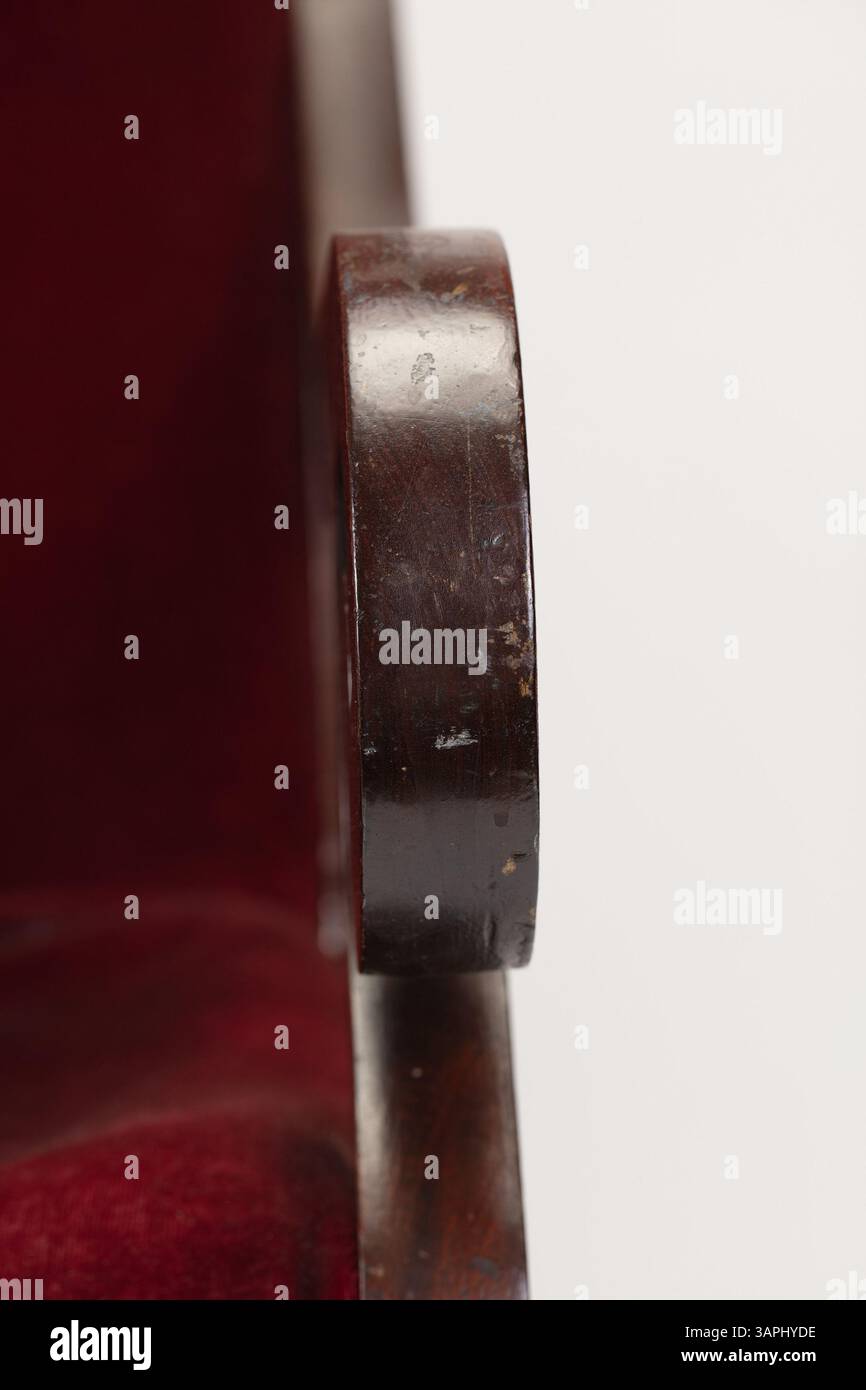 This high-backed priest's chair from the Visitation Academy chapel in ...