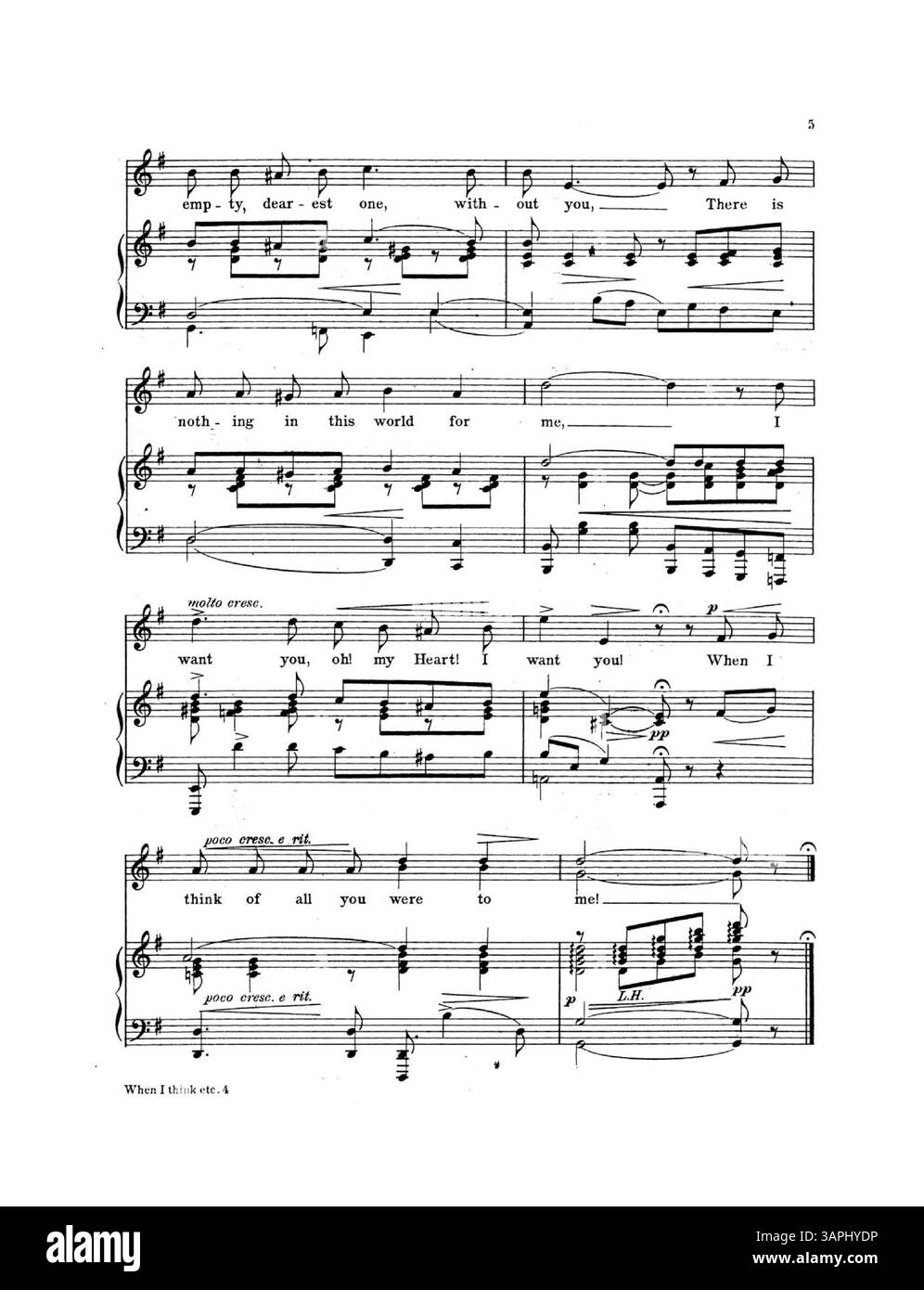 The back cover of this sheet music contains musical excerpts from ...