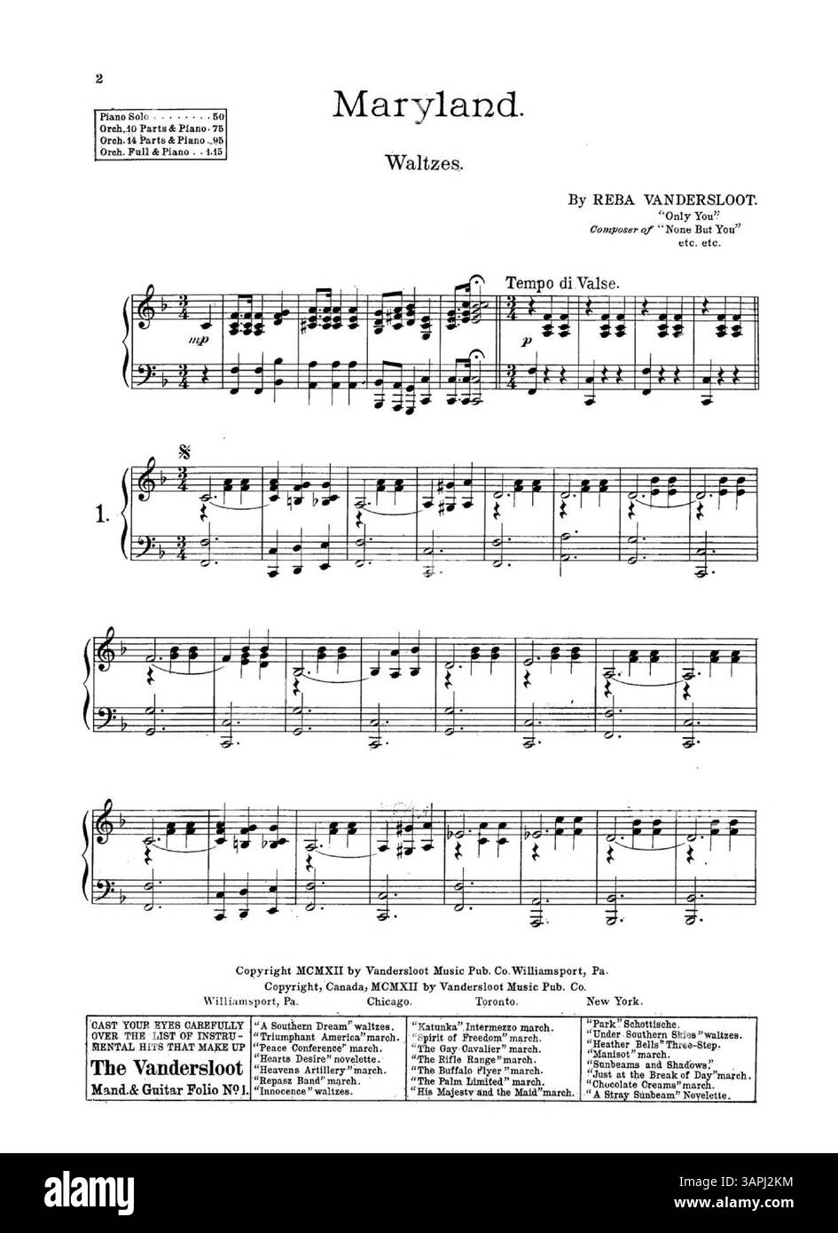 Vandersloot folios hi-res stock photography and images - Alamy