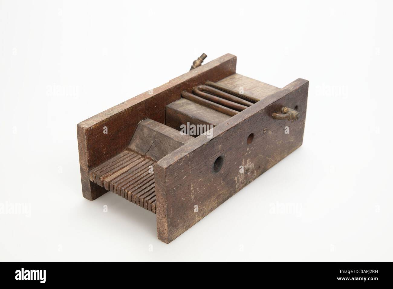 This is a patent model of a steam-boiler furnace (US Patent 132,1551 ...