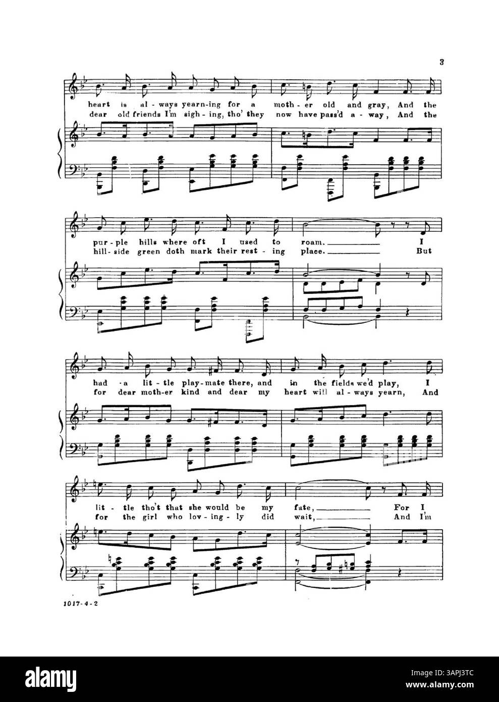 This musical piece features the song 'Down by the Old Garden Gate'. The ...