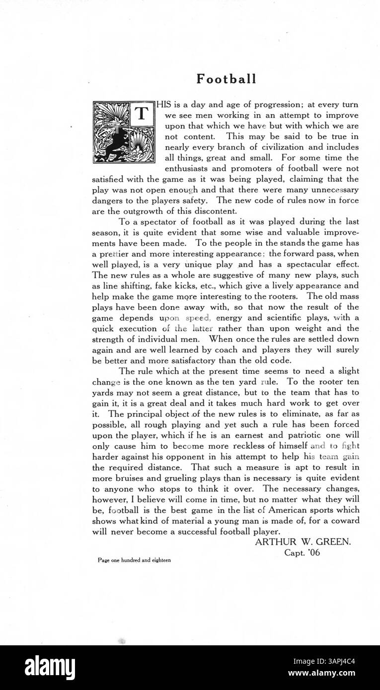 This 1907 yearbook documents the school’s students, faculty, athletics ...