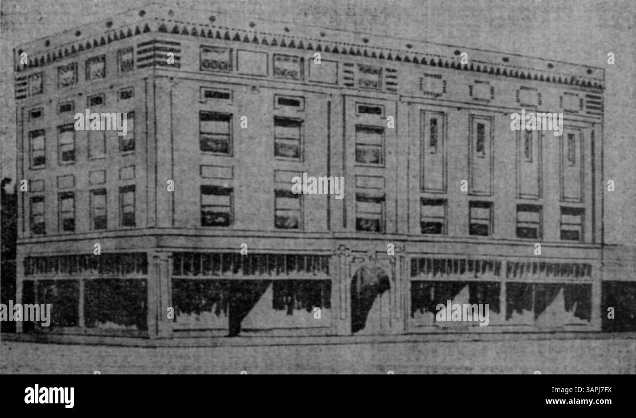 Photo of the Masonic Lodge in Silverton, Oregon. The building was ...