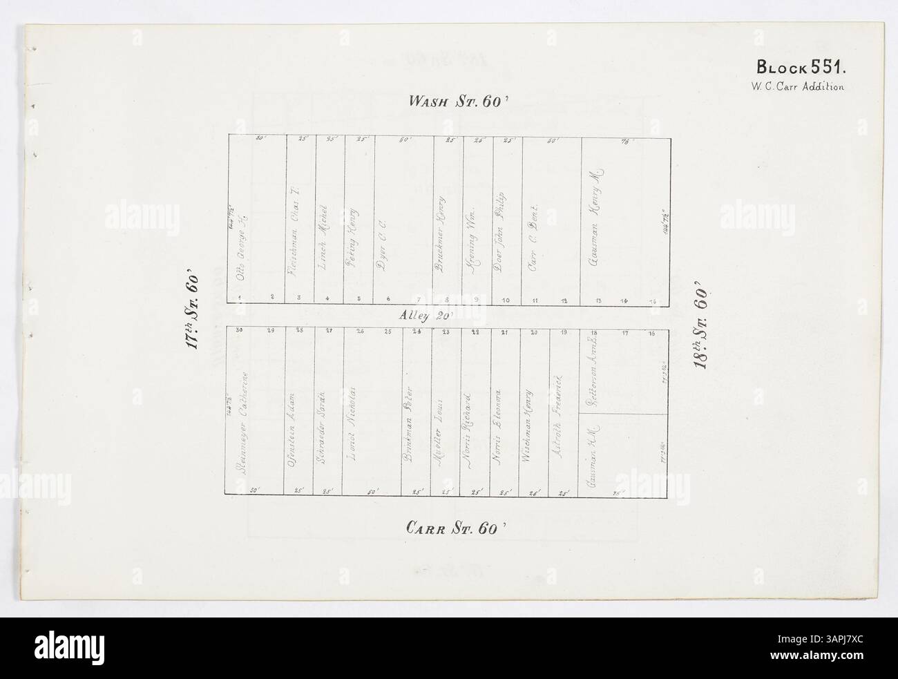 Block 551 mapping hi-res stock photography and images - Alamy