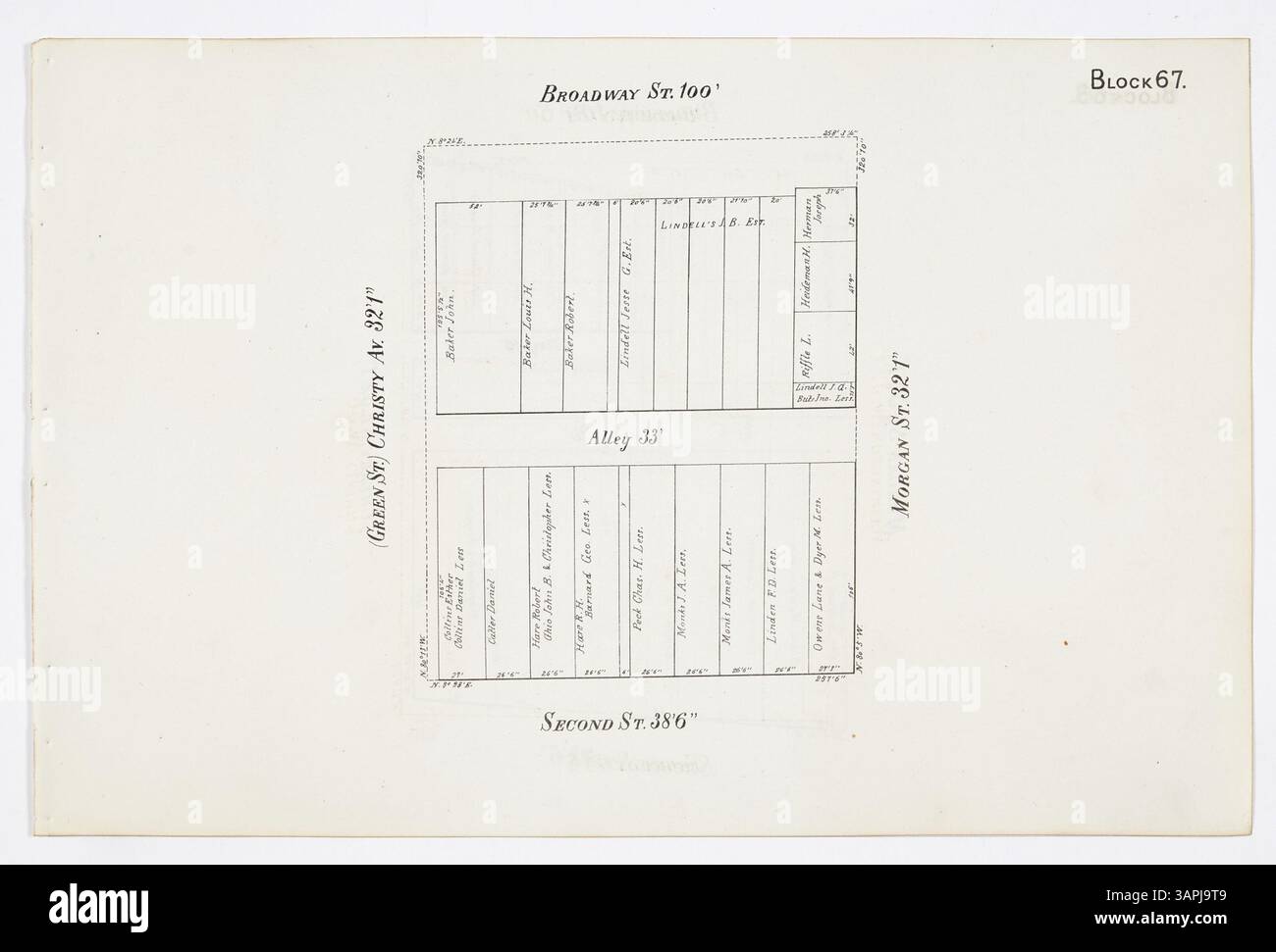 The Block Book of the City of St. Louis (Book 1) is an early 19th ...