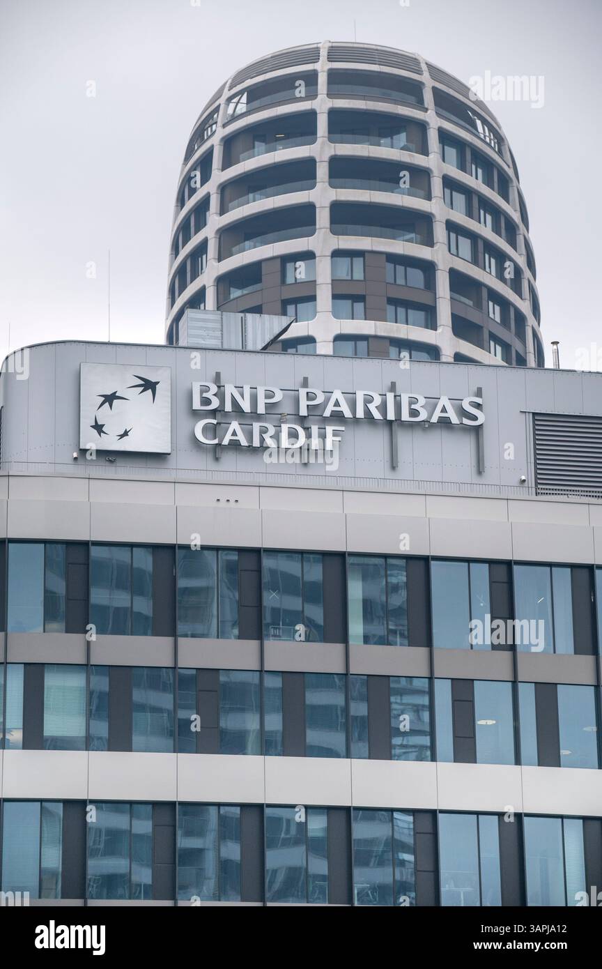 Bratislava, Slovakia - April, 15, 2025 : The Sign of " BNP Paribas ...