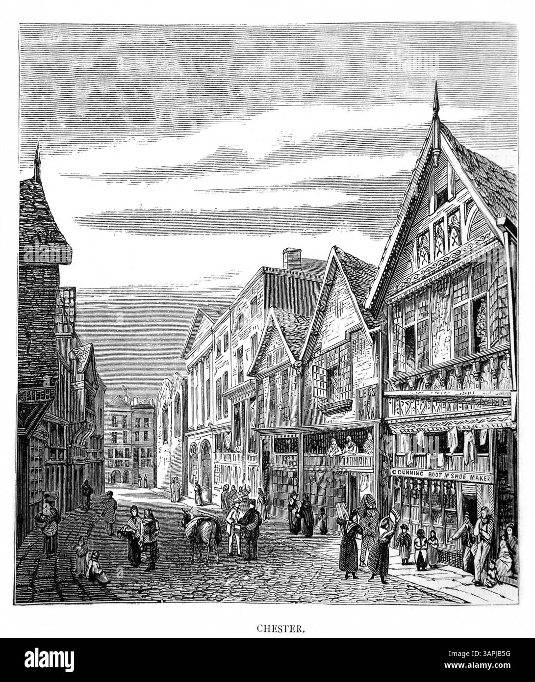 Chester street Cut Out Stock Images & Pictures - Alamy