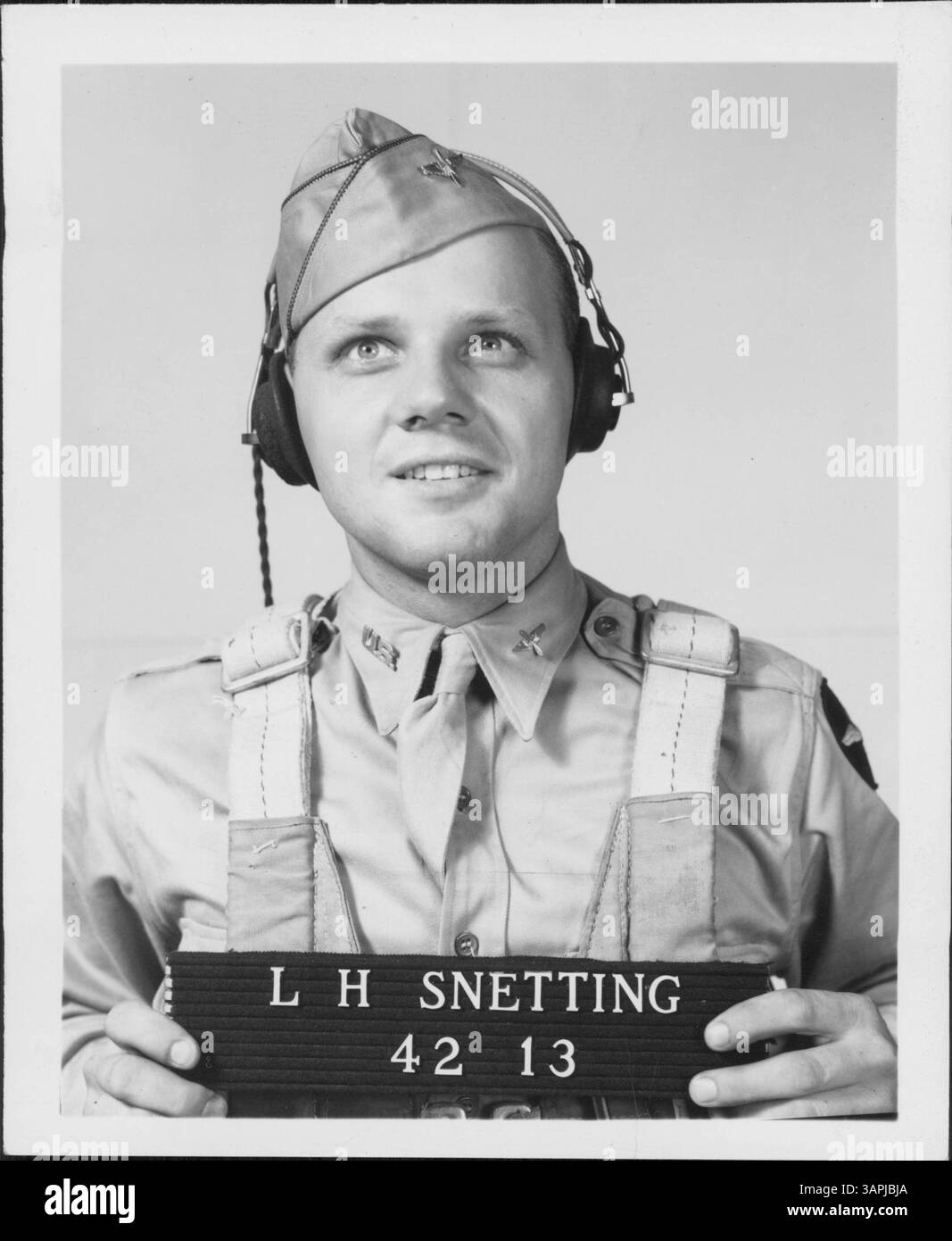Lieutenant L.T. Snetting, newly commissioned as a second lieutenant in ...