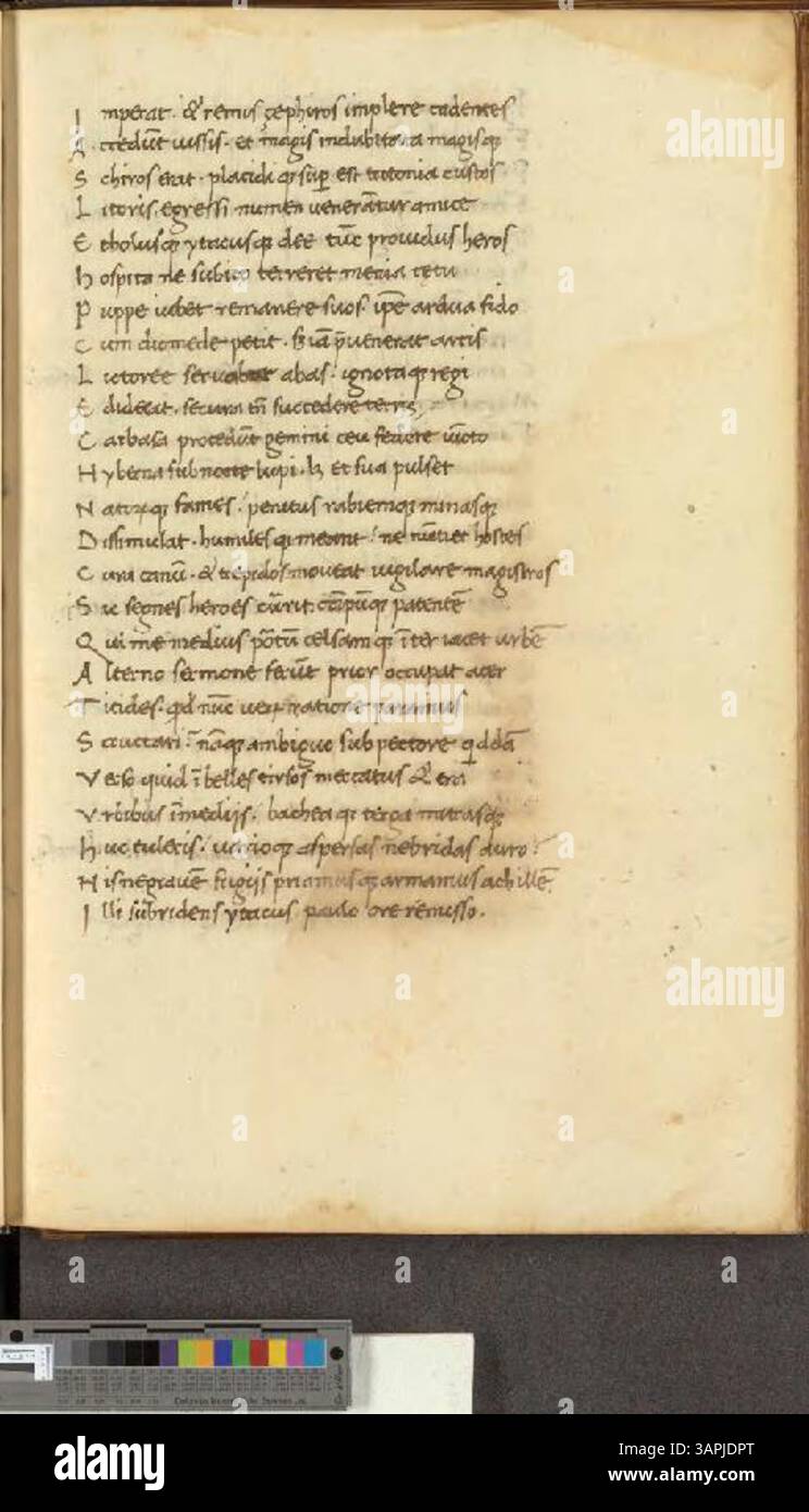 The Achilleid manuscript collection, housed at the University of Oregon ...