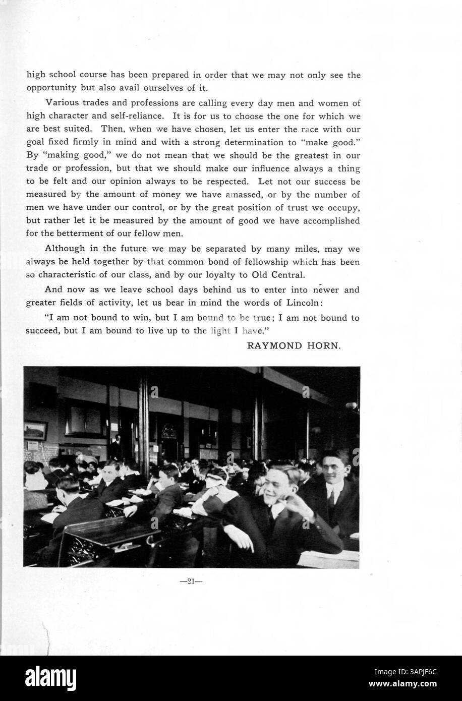 This yearbook from Central High School captures key moments from the ...