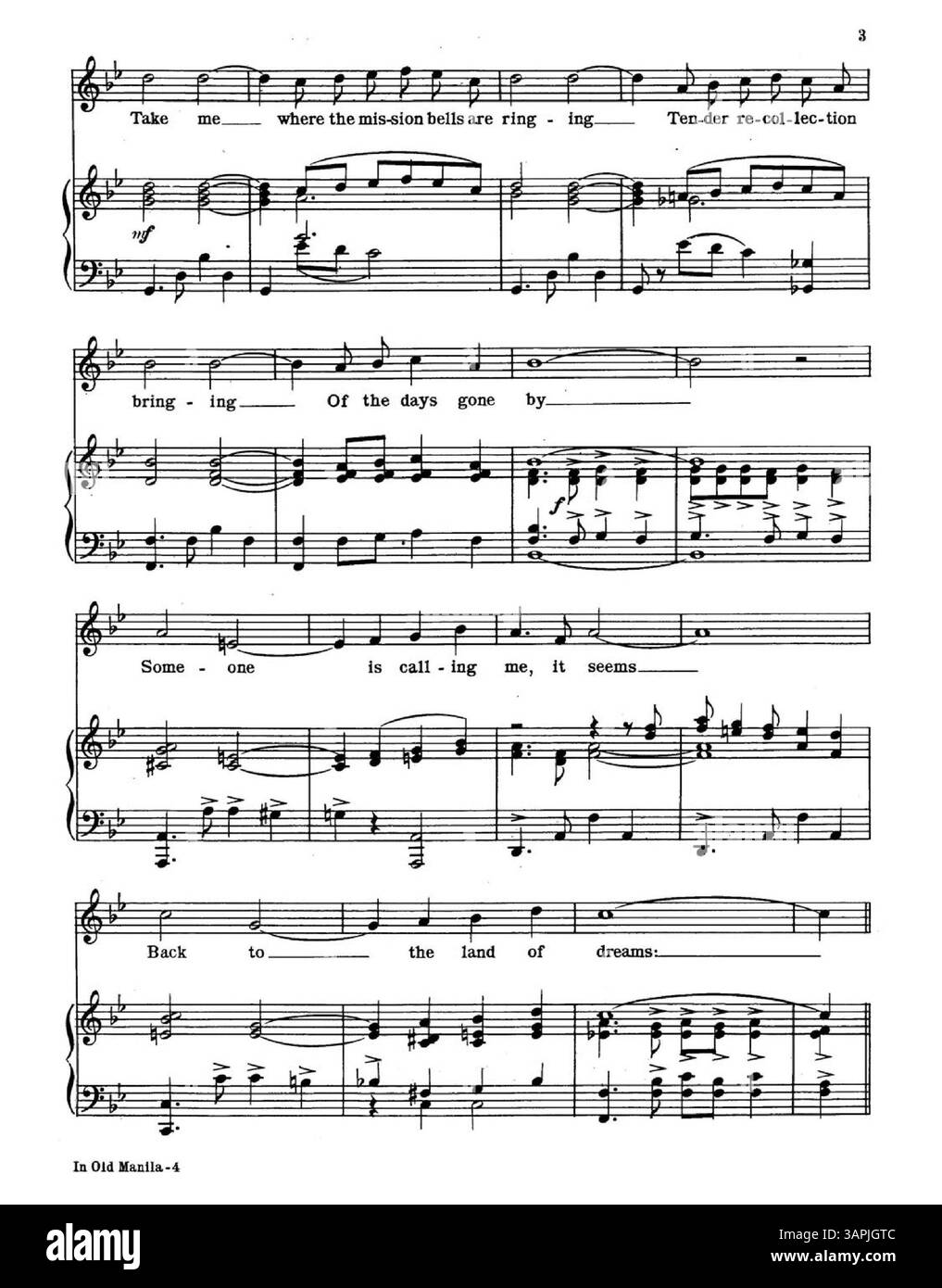 'In Old Manila' is a song by Mary Earl, composer of 'Beautiful Ohio ...