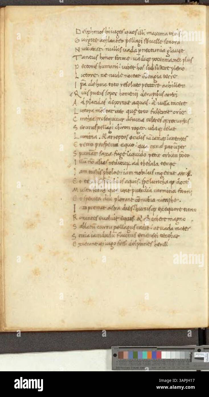 The Achilleid collection, preserved at the University of Oregon ...