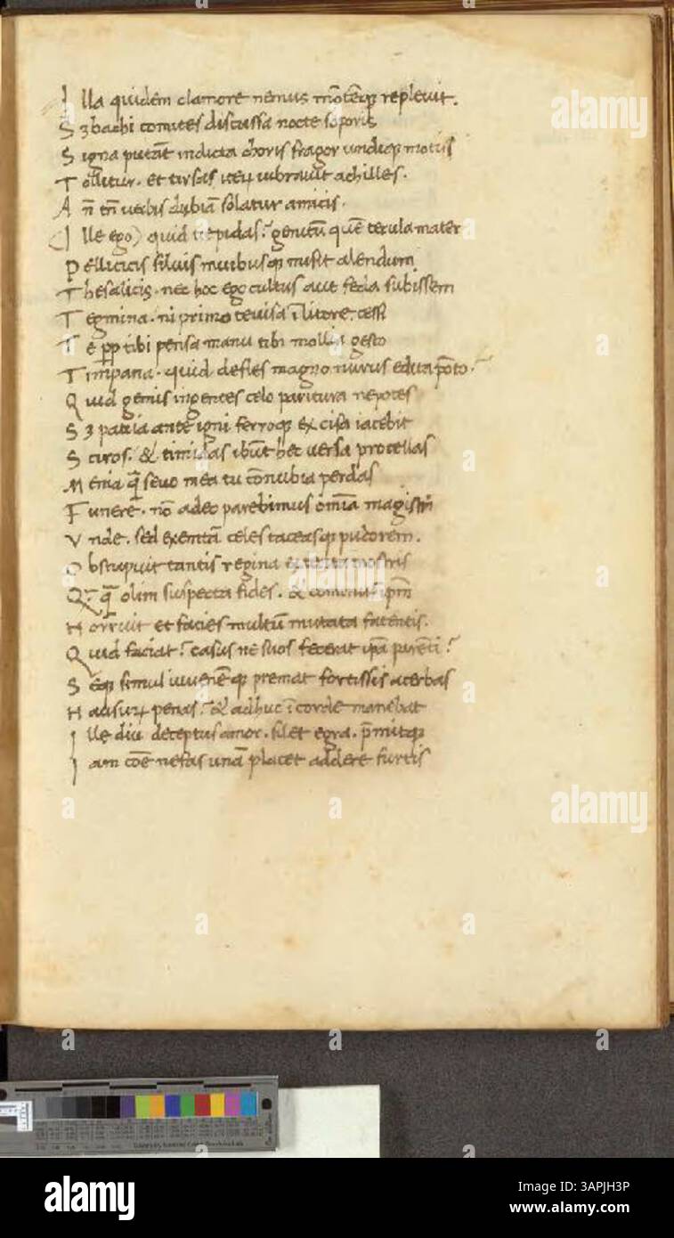 Named after Edward Sandford Burgess, the Achilleid manuscript ...