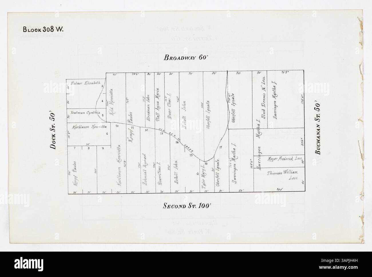 The first volume of the Block Book of St. Louis documents land ...